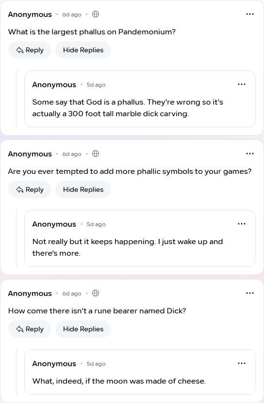 Pandemonium Development – or: How I learned to stop worrying and love ...